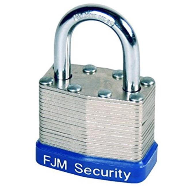 FJM Security Products A389-50 50 Laminated Steel Keyed Alike Padlock ...