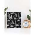 Wood Box Sign Architecture Landscape Square Boxes Sgin Desk Decor ...