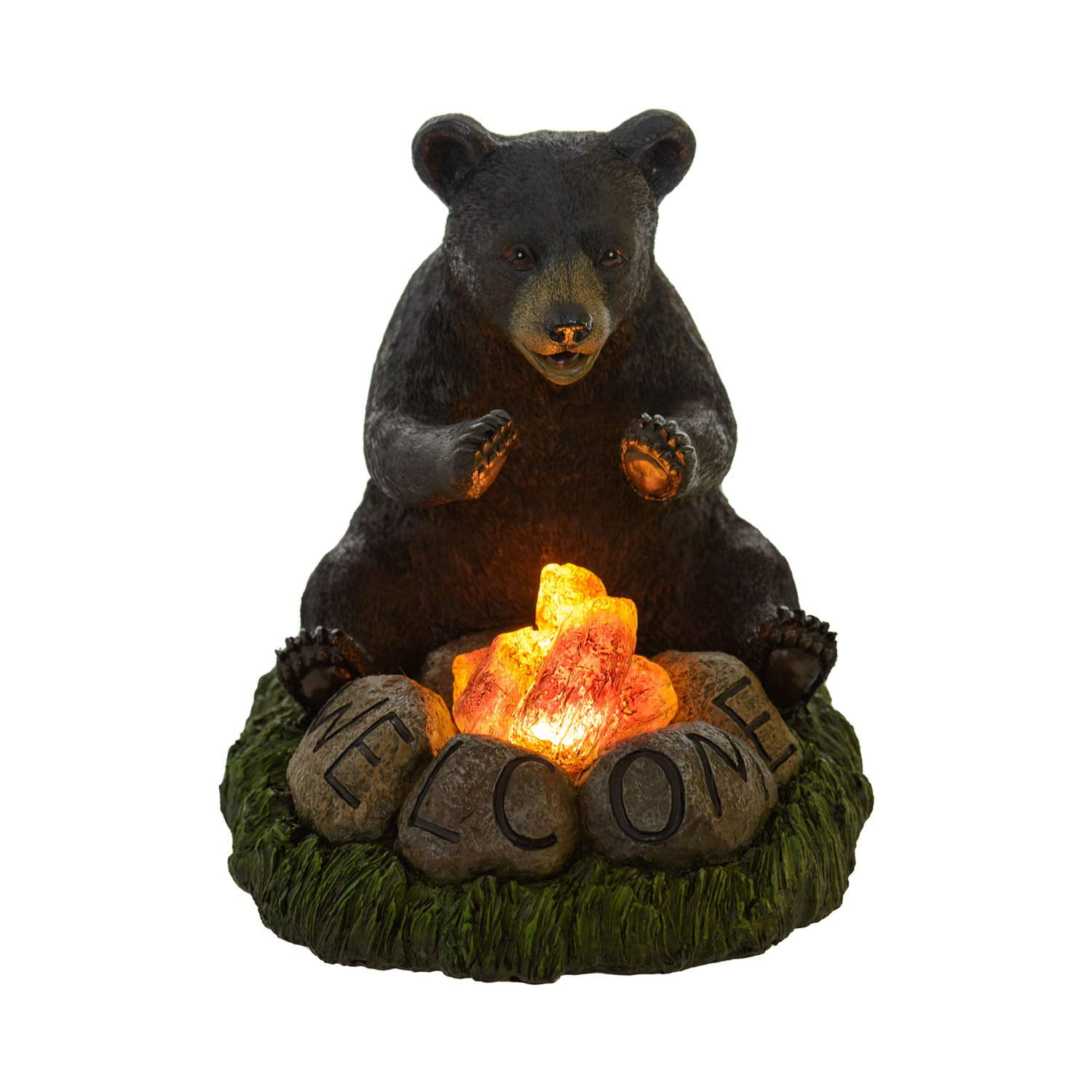 Welcome Bear Campfire Solar by Pine Ridge - Walmart.com