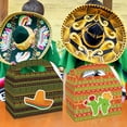 24 Pack Party Favor Boxes, Mexico Cactus Gift Treat Bags, Gable Boxes ...