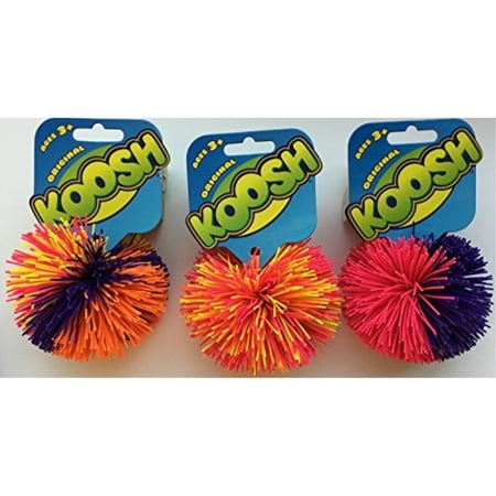 Koosh - Set of 3 Original Koosh Balls by Basic Fun - Walmart.com