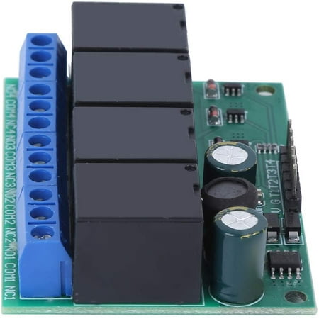 4 Channels Relay Module Smart Homes Self Locking Relay Module ...