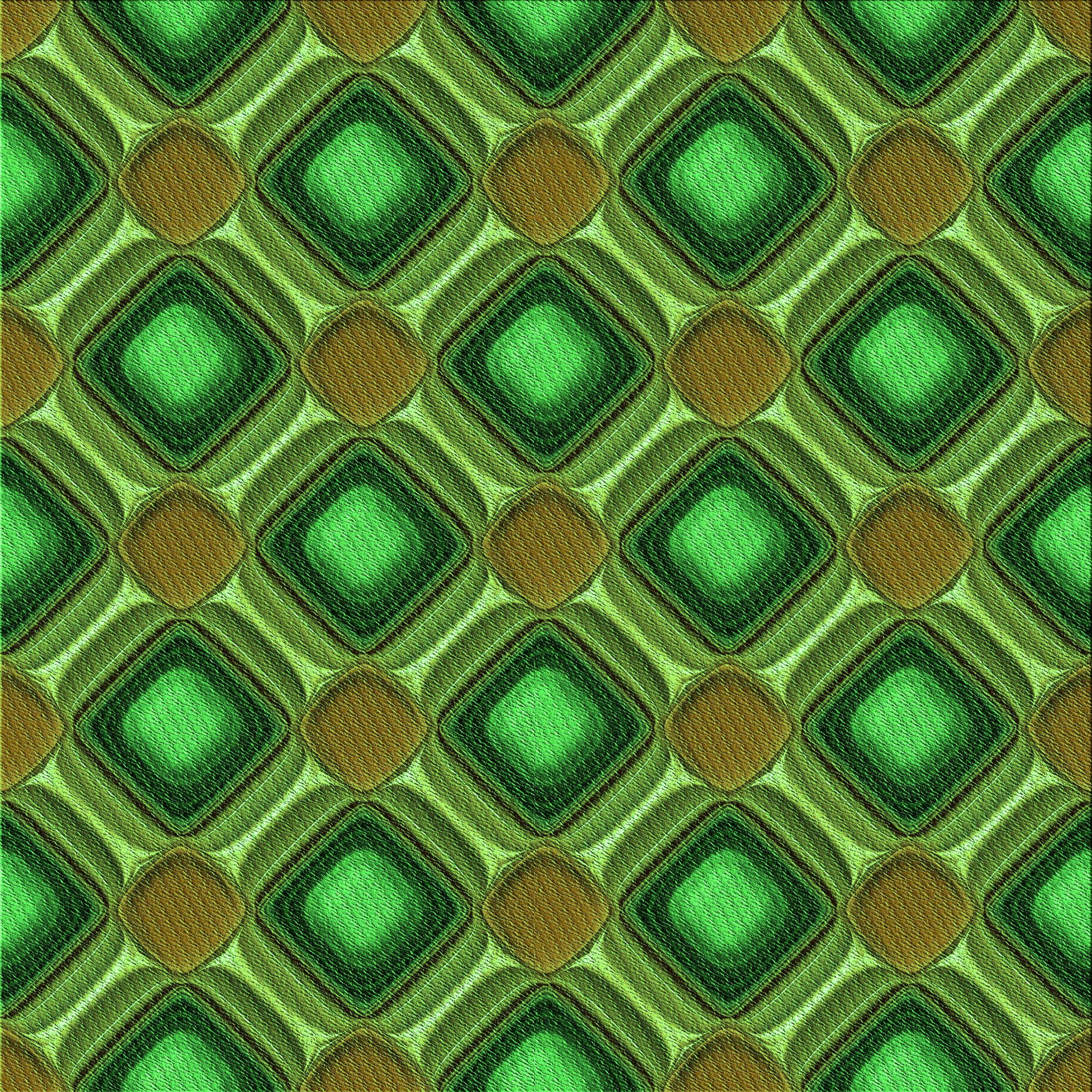 Ahgly Company Indoor Square Patterned Dark Forest Green Area Rugs, 4 ...