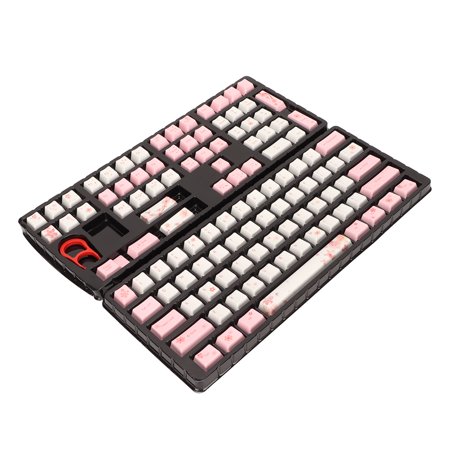 PBT Keycap, Dye Sublimation Process PBT Keyboard Keycaps Stepped Key ...