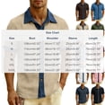 Avirosel Men's Casual Short Sleeve Lapel Button Shirt, Breathable ...