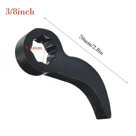 BTOER Heavy Duty Crowbar Adapter Head Ratcheting Tool for 3/8 Drive ...