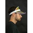 Nicky Bigs Novelties Clear Colored Plastic Sun Visors Hat - Casino ...