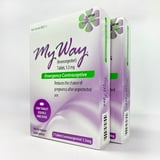MyWay Emergency Contraceptive Pill, 1.5mg One Tablet, 6-Pack - Walmart.com