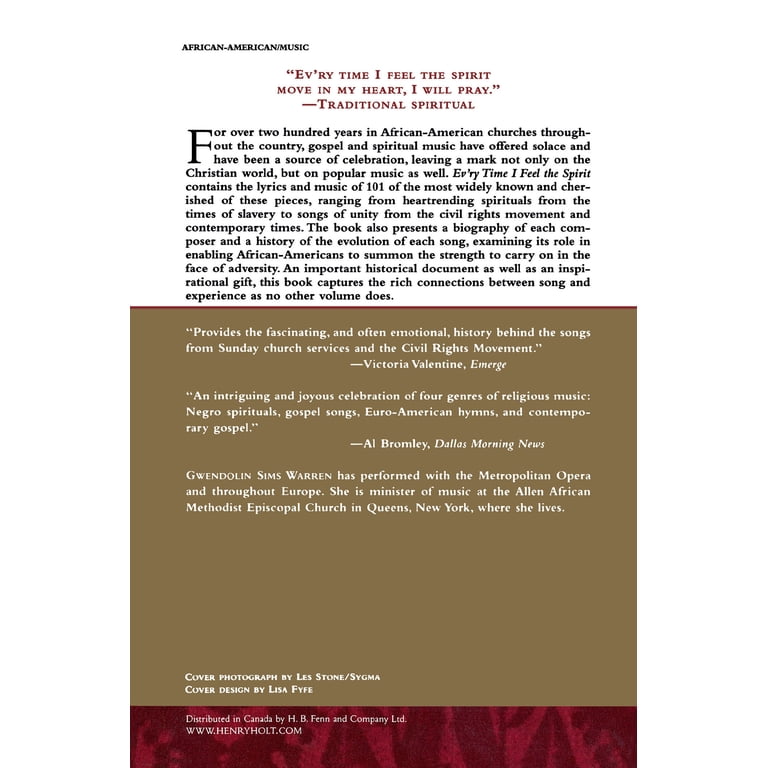 Negro Spiritual Hymns