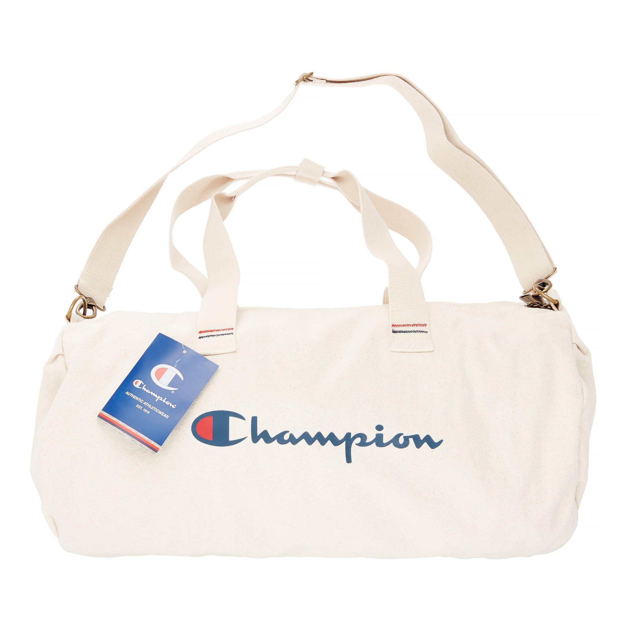 Champion Unisex Adult The Shuffle 2.0 Duffel Bag Beige - Walmart.com