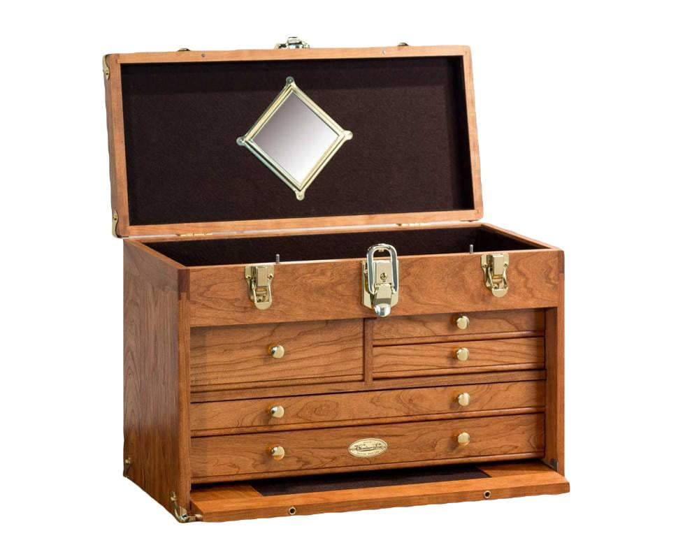 Gerstner USA 1805 Retro Chest for Personal Collections & Valuables ...