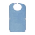 Adult Bibs for Eating with Crumb Catcher, Reusable and Washable Nylon ...