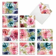 20 All Occasion Blank Note Cards Pack (10 Designs, 2 Each) - Clawfoot ...