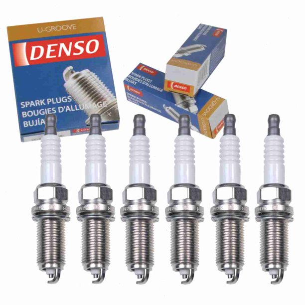6 pc DENSO 3381 Standard U-Groove Spark Plugs for 30650843-0 5149 050AB ...