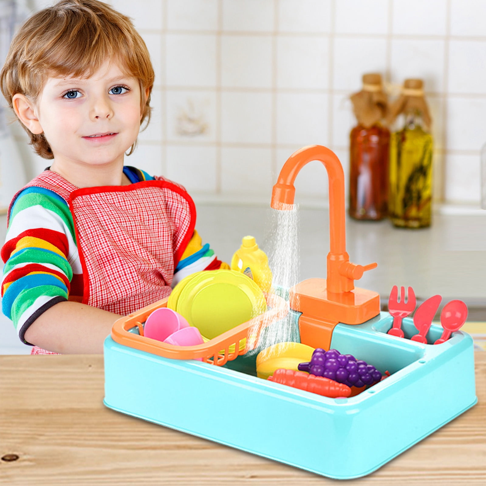 Click here for Kttectoa 19pcs Kitchen Sink Toys With Running Wate... prices