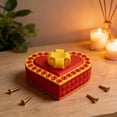 Annoying Heart Gift Box with Screws - Prank Present Box for Valentine's ...
