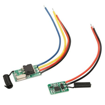 Mini Remote Control Switch, RF Remote Control Switch DC6V-36V Receiver ...
