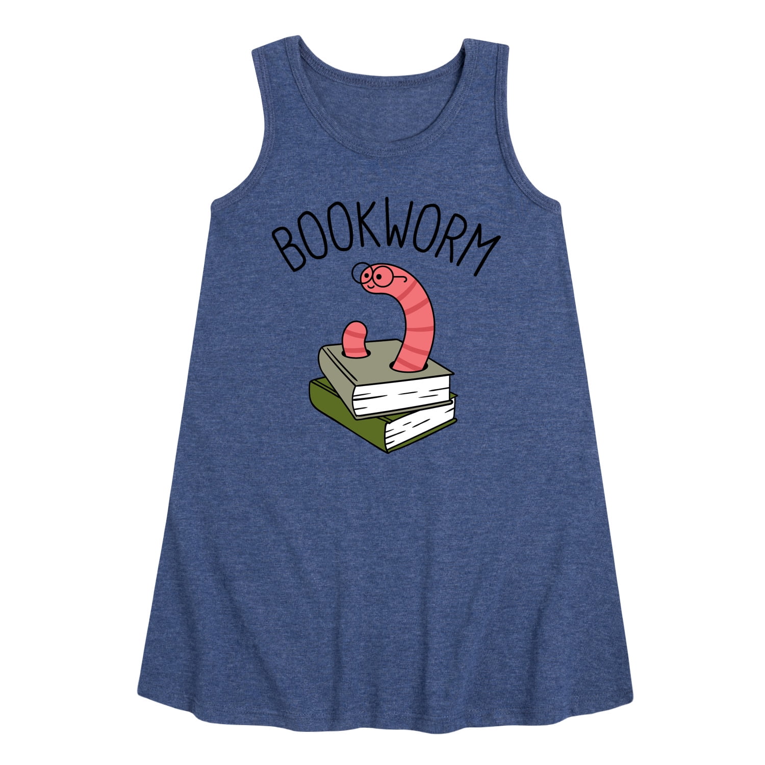 Instant Message - Bookworm - Toddler and Youth Girls A-line Dress ...