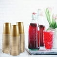 JAM Paper Plastic Cups, 12 oz, Gold, 20/Pack - Walmart.com