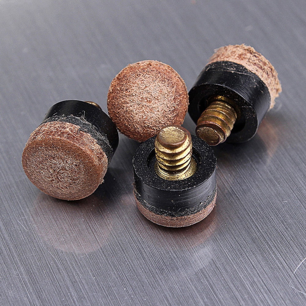 Aofa 10pcs Replacement Pool Snooker Billiards 10mm Screw-on Table Cue ...