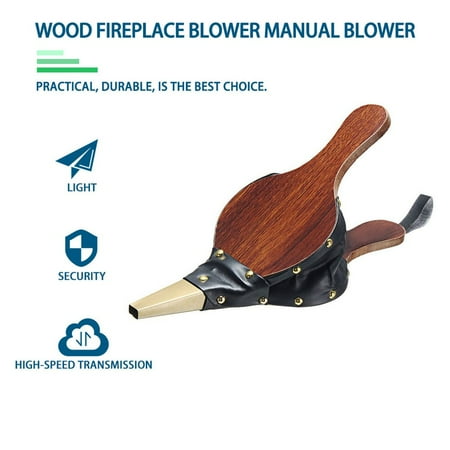 Vintage Wooden Manual Handmade Air Blower Fan Blower for Barbecue Fire ...
