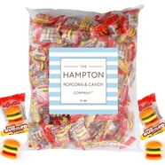 Gummy Mini Burgers Candy 60 Piece Box - Walmart.com