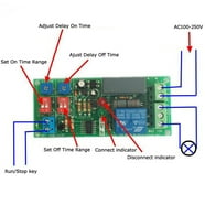 Time Relay Programmable 5V DC 16A Weekly Timer Switch LCD On Off ...