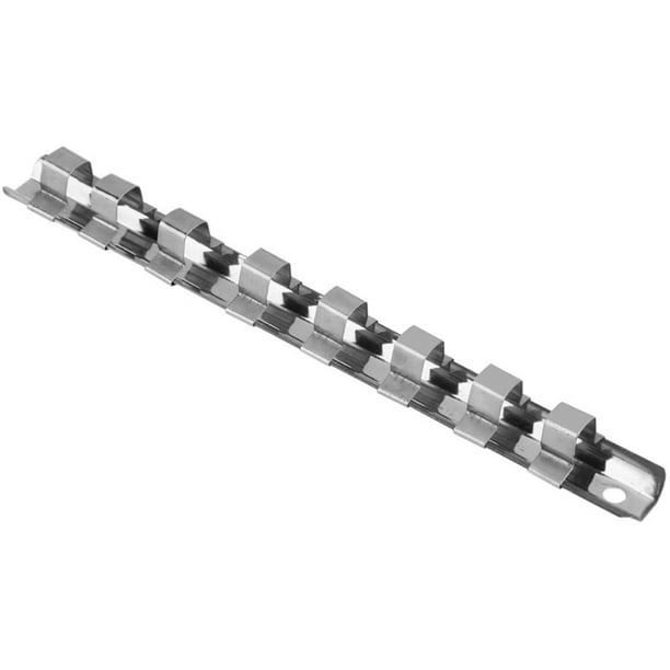 Carbon Steel 8 Socket Rack Storage Divider Rail Tray Holder Shelf Stand ...