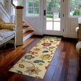 Orian Garden Chintz Woven Olefin Area Rug or Runner Rug - Walmart.com