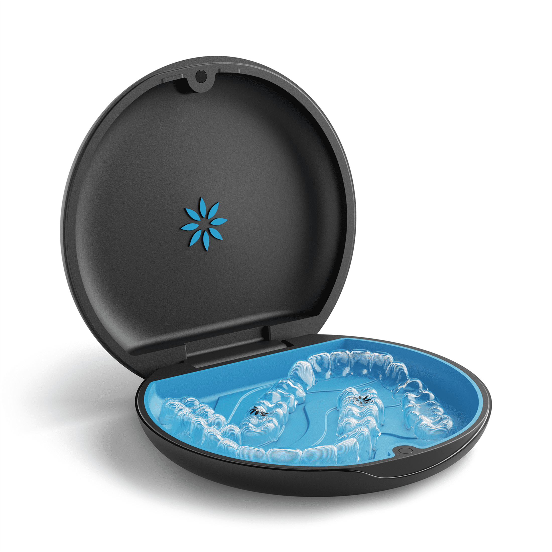 Invisalign Aligner and Retainer Case - Black - Walmart.com
