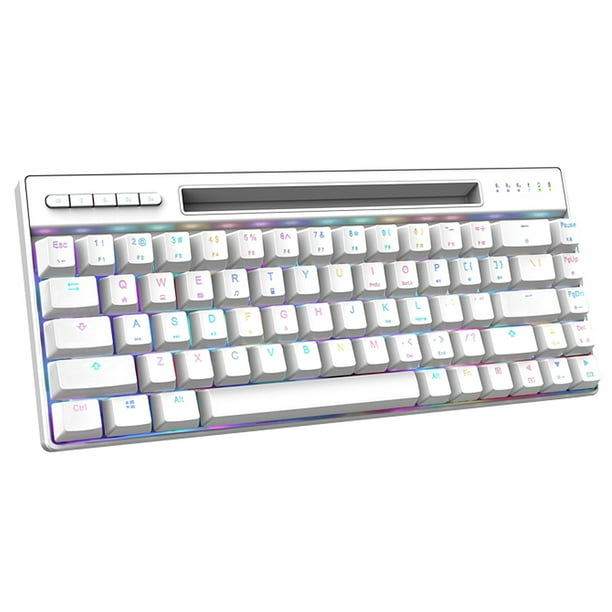 -Refiner MK16 Mechanical Keyboard BT Wired Dual Mode Keyboard 68 Keys ...