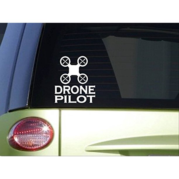 Drone Pilot sticker *I815* 6x6 inch decal drone - Walmart.com