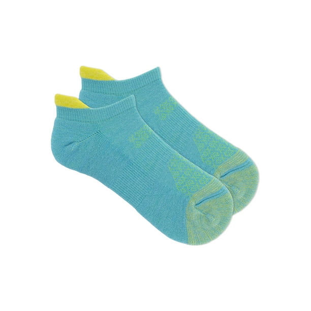 Ozark Trail Women's Merino Wool Blend No Show Tab Hiking Socks, 1 Pack ...