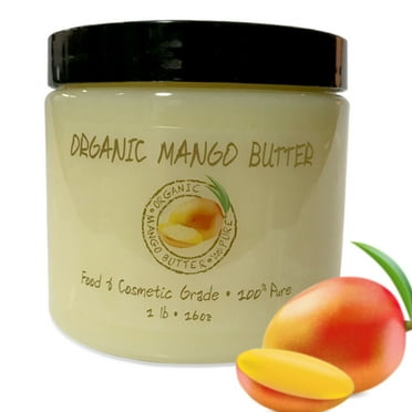 MANGO BUTTER ULTRA REFINED ORGANIC NATURAL RAW FRESH 100% PURE 4 OZ ...