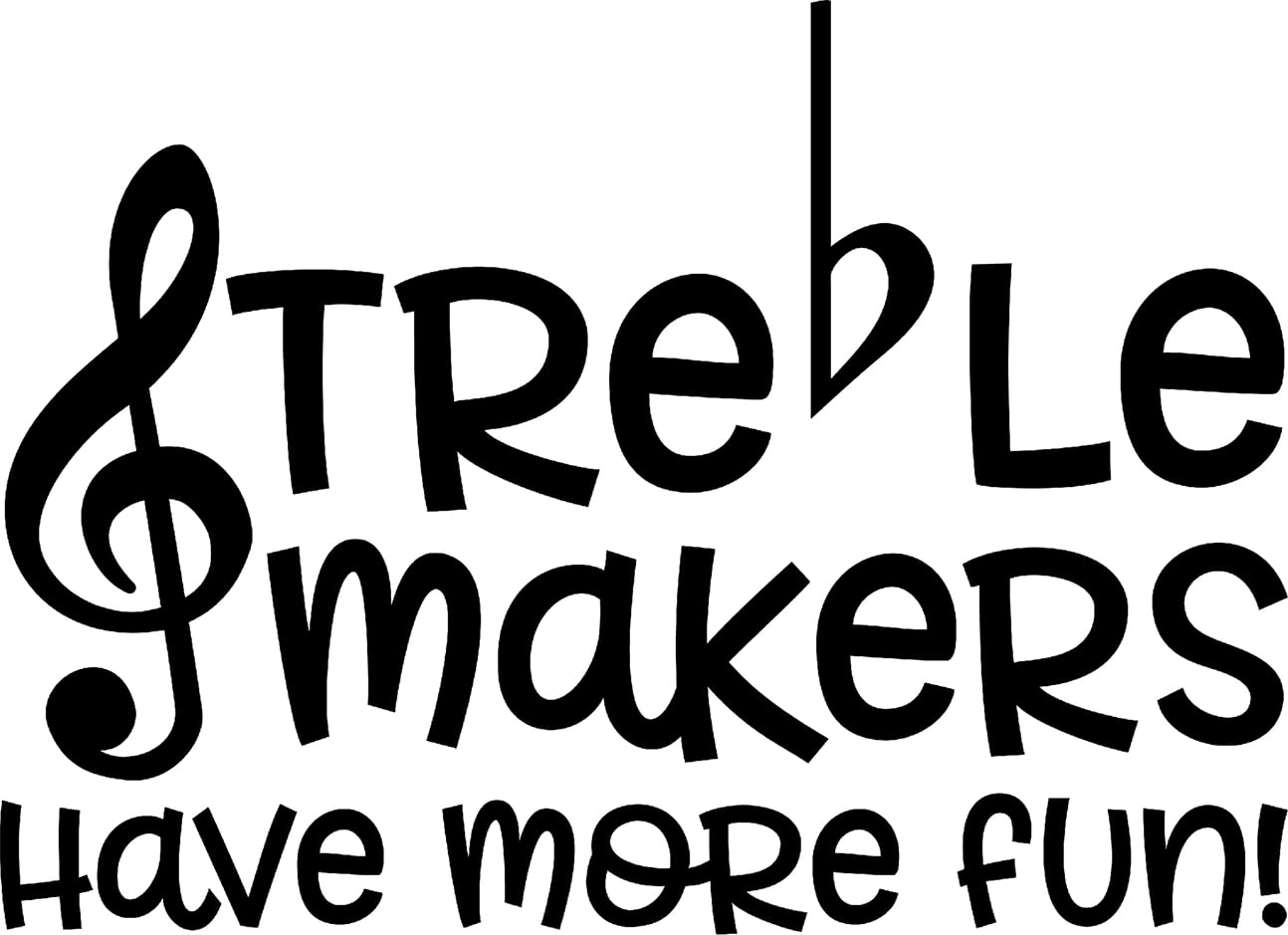 Treble Makers Have More Fun! Funny Singing Music A-Cappella c Wall ...