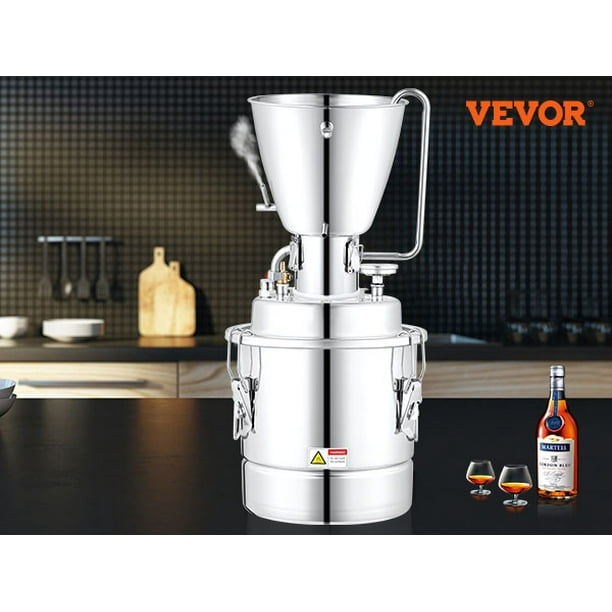 Máquina destiladora de Alcohol VEVOR de 13 galones, equipo de ...