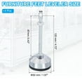Uxcell 4 Pcs Furniture Leveling Feet M8 Thread Adjustable Furniture ...