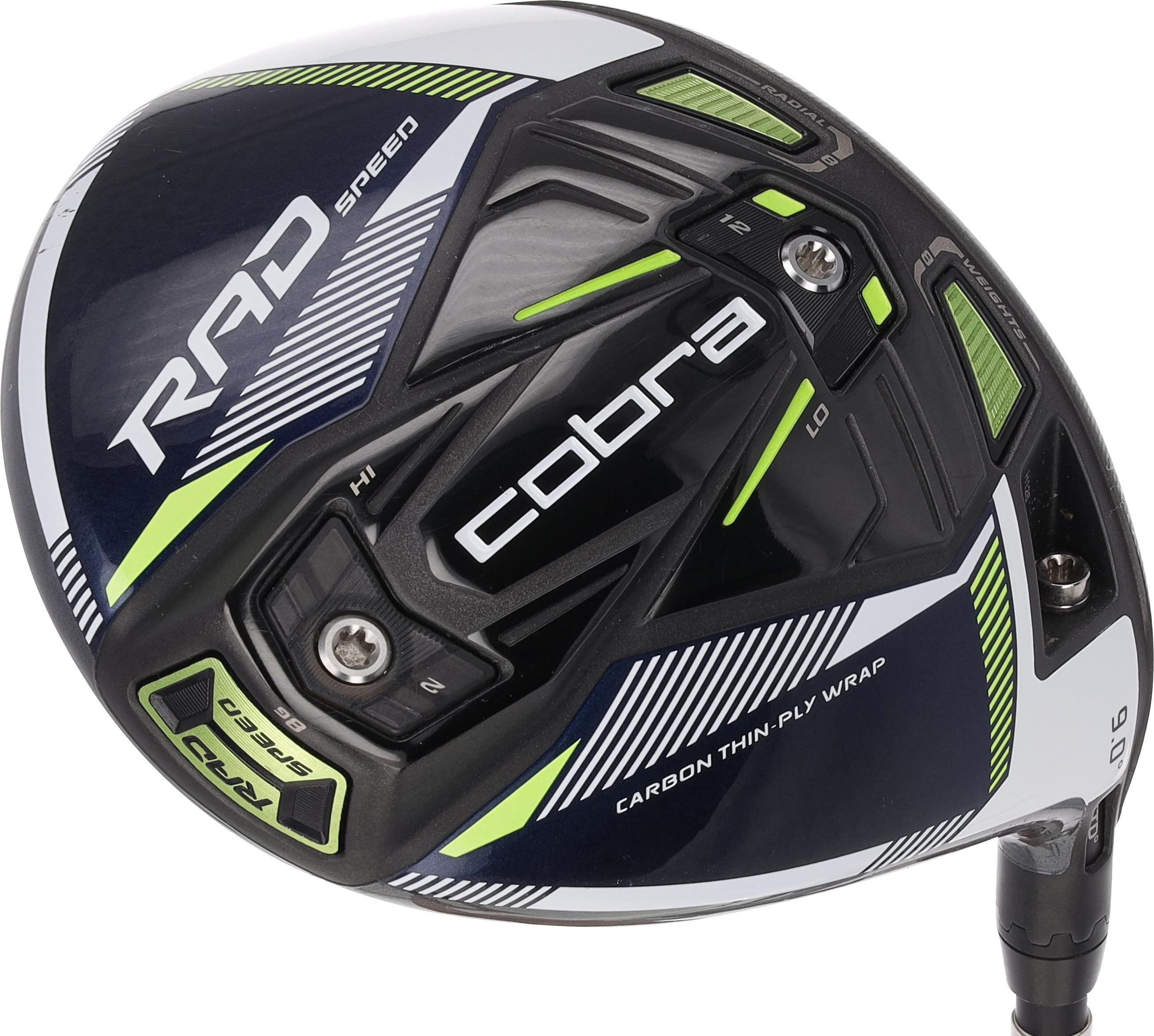 Pre-Owned Cobra Custom RADSpeed Grey/Turbo Yellow 9* Driver 6.5 -1.00 ...