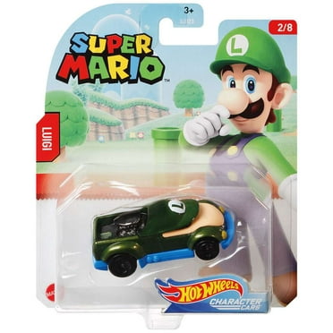Mattel Hot Wheels Super Mario Character Car, Nintendo Vehicle Kart 1/7 ...