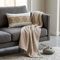 Boho, Handmade White Luxury Throw Pillow Covers 20"x20" | Modern Linen ...