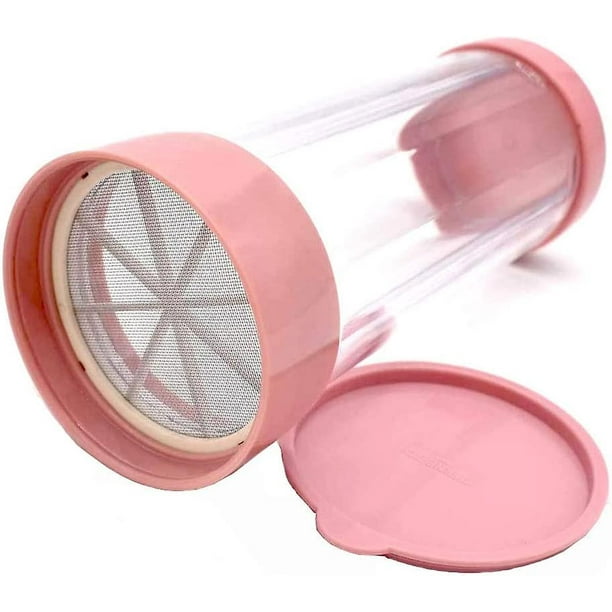 Powdered Sugar Flour Sifter, Flour Sifter Cup Shape Design, Fine Mesh ...