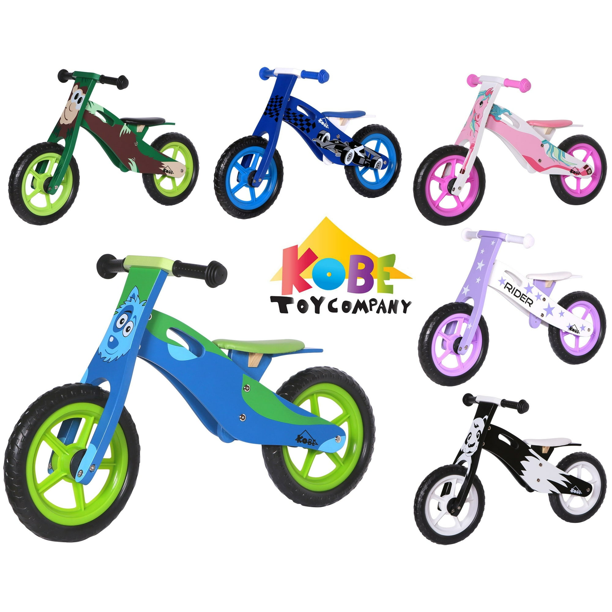 Click here for Kobe Wooden Balance Running Bike - Birch Wood No P... prices
