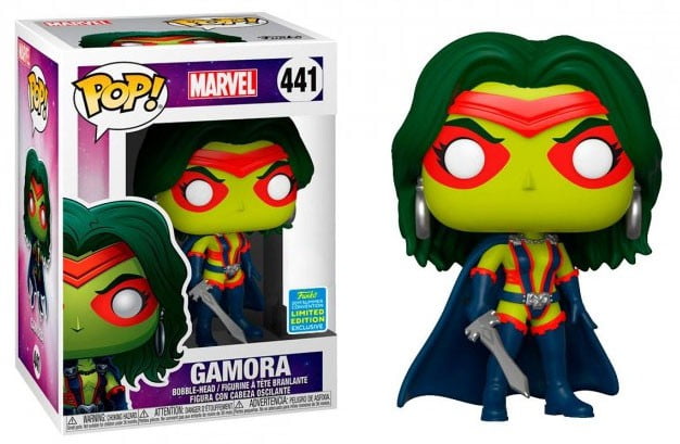 Funko POP! Marvel Classic Gamora Vinyl Bobble Head - Walmart.com ...