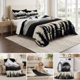 Abstract Forest Mountain Pine Tree 3 Pieces Quilt Set,1 Quilt with 2 ...