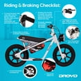Droyd Weeler Electric Mini Bike - Electric Bike for Kids Ages 6 & Up ...