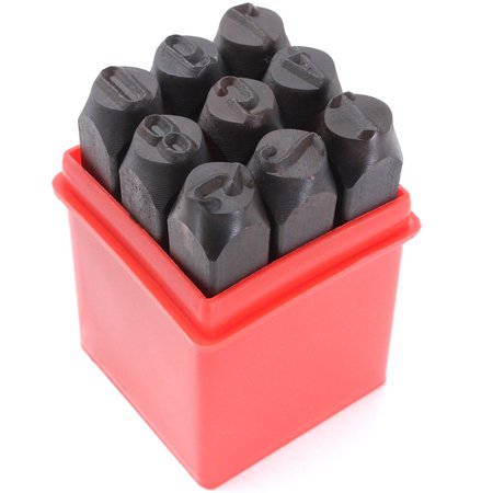 Alphabet/Number Punches Set 3mm Carbon Steel Stamp Punches for Metal ...