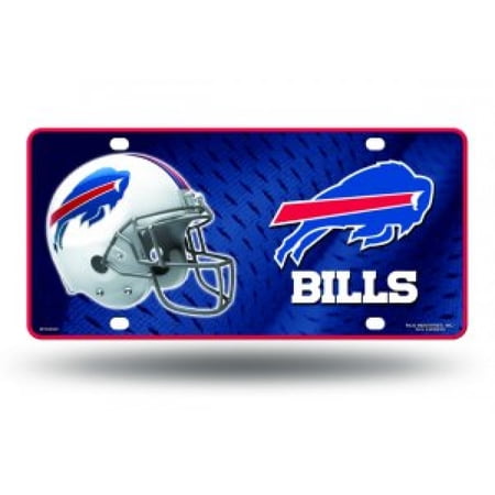 Buffalo Bills White Metal License Plate - Walmart.ca