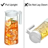 Amazing Abby Tritan Pitcher 64 oz unbreakable dishwasher-safe for hot ...
