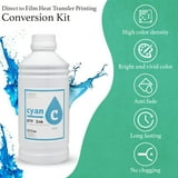 CISinks Premium DTF Ink Bottle Refill Set 1000ML- Direct to Film Heat ...