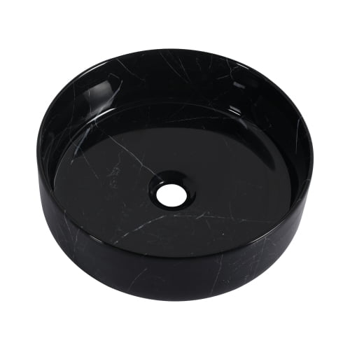 Click here for Unbranded Black And White Ceramic Art Basin - Roun... prices